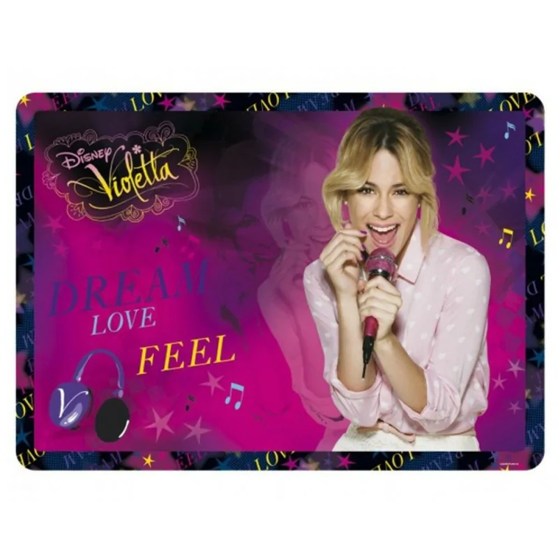 Set De Table Violetta Color Violet